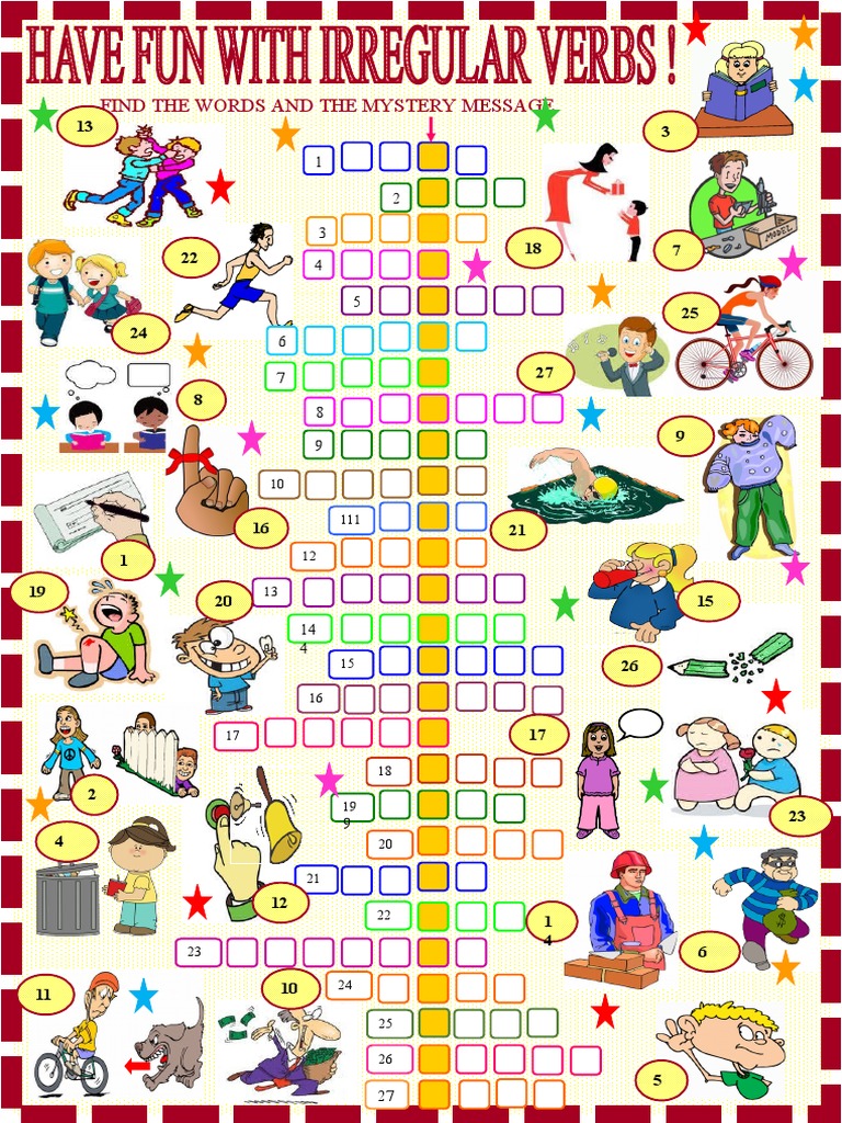 Find The Words and The Mystery Message | PDF