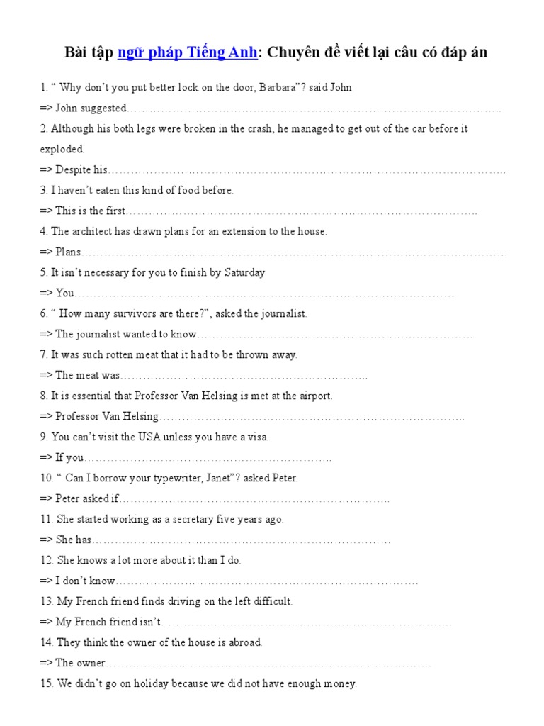 Cac de Luyen Thi | PDF