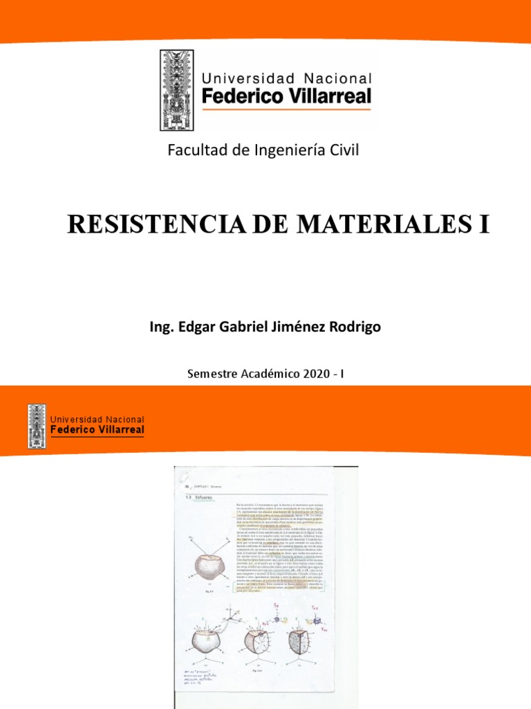 Resistencia de Materiales 1 Unfv | PDF