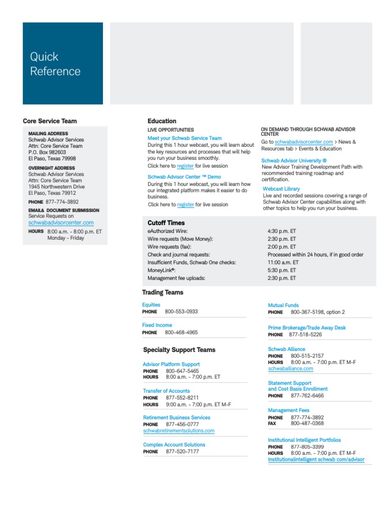 Core Quick Reference Guide | PDF | Annuity (American) | Federal Deposit ...