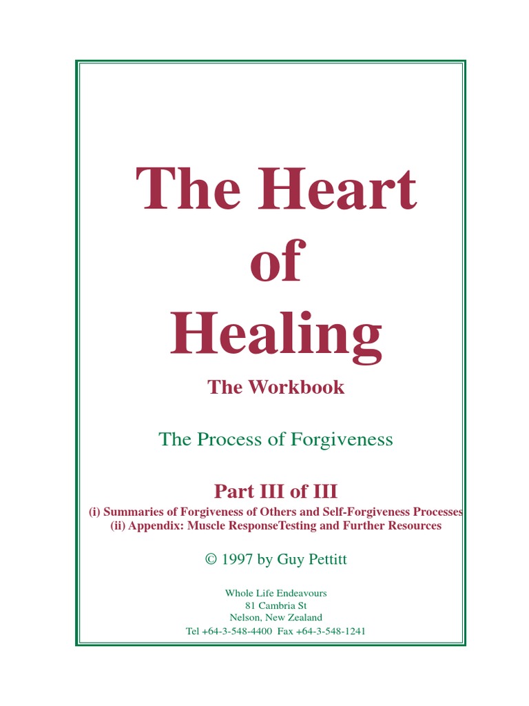 The Heart of Healing | PDF | Forgiveness | Compassion