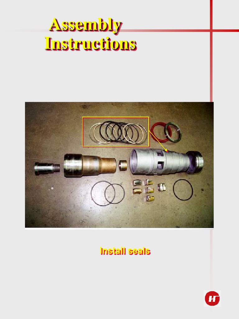 Assembly Instructions: Install Seals | PDF
