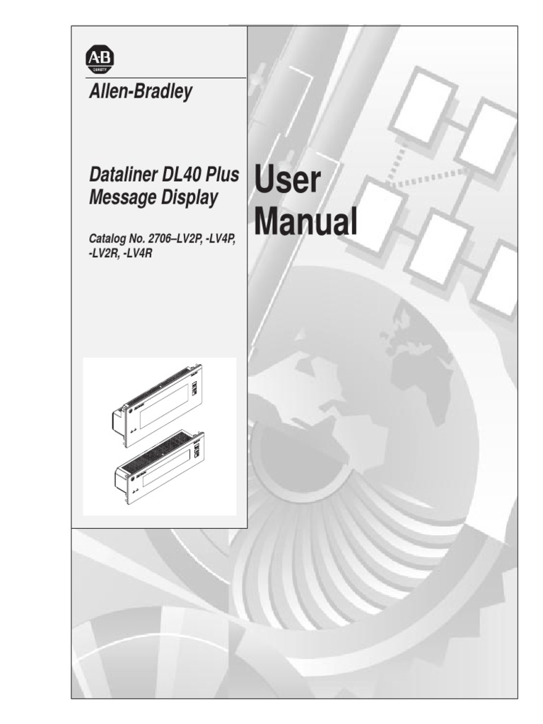 User Manual: Allen-Bradley | PDF | Programmable Logic Controller | Ascii