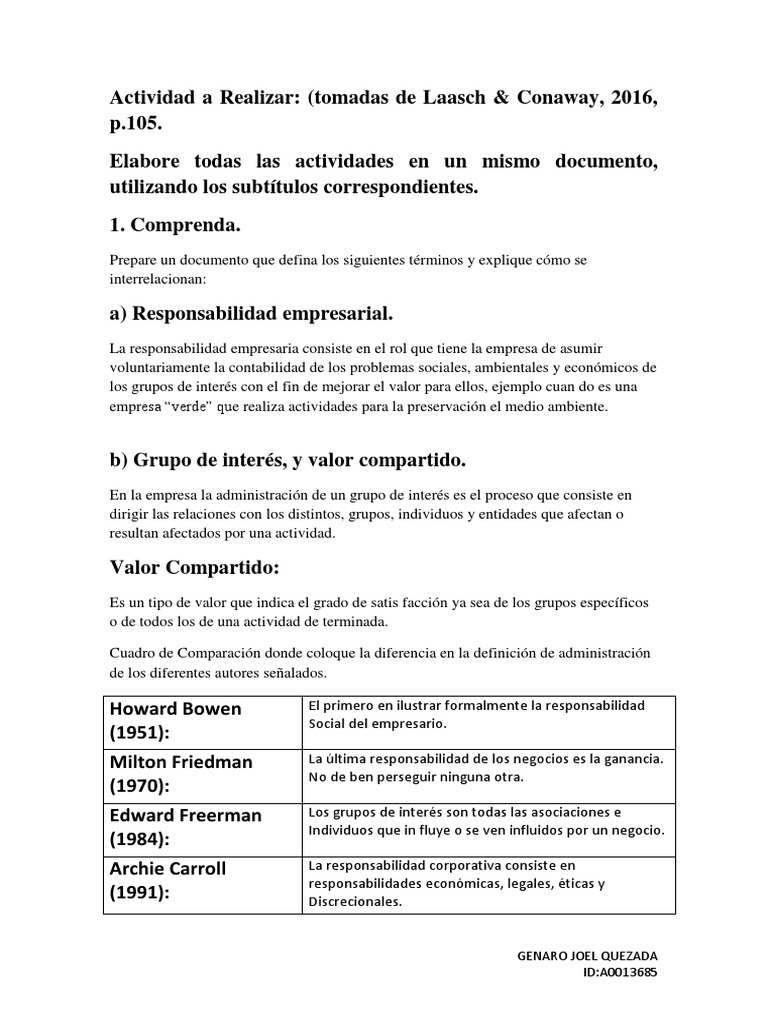 QUEZADA GENARO-Entorno y Cultura Organizacional | PDF | Business ...