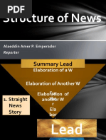 Types of News Stories Explained | PDF | Social Science