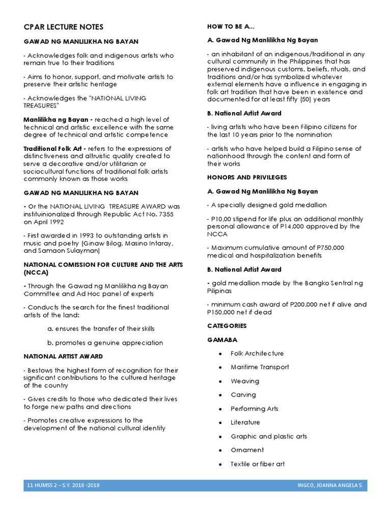 Cpar Finals Reviewer | PDF | Color | Composition (Visual Arts)