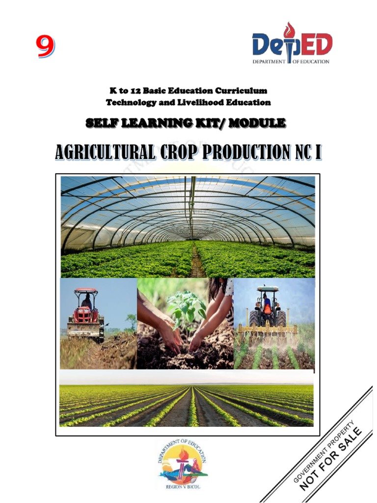 Module Grade 9 Quarter 1 AgriCrop 1 2 PDF | PDF | Personal Protective ...
