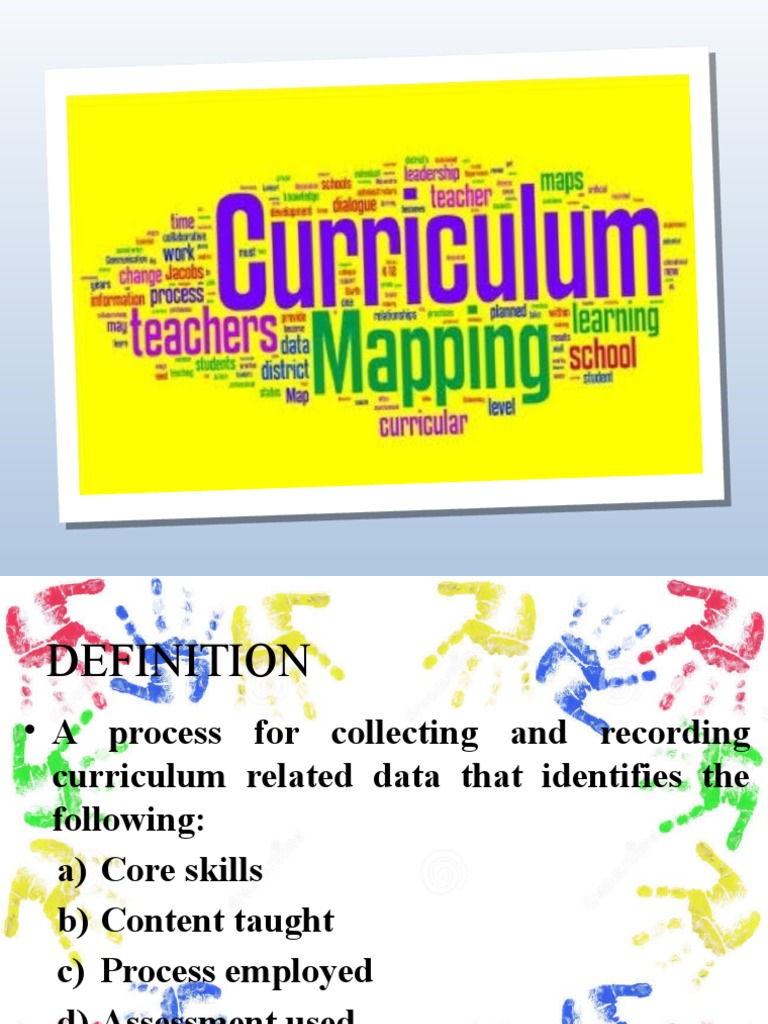 A Guide to Developing and Implementing Curriculum Mapping to Document ...