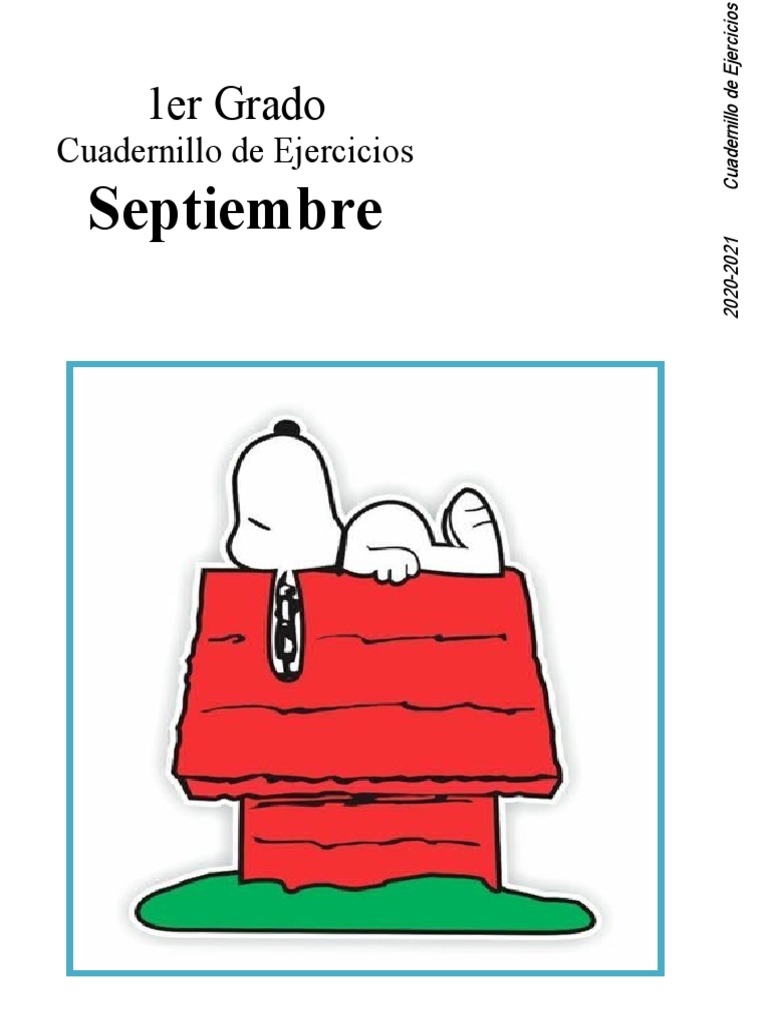 Cuadernillo de Ejercicios Primer Grado | PDF