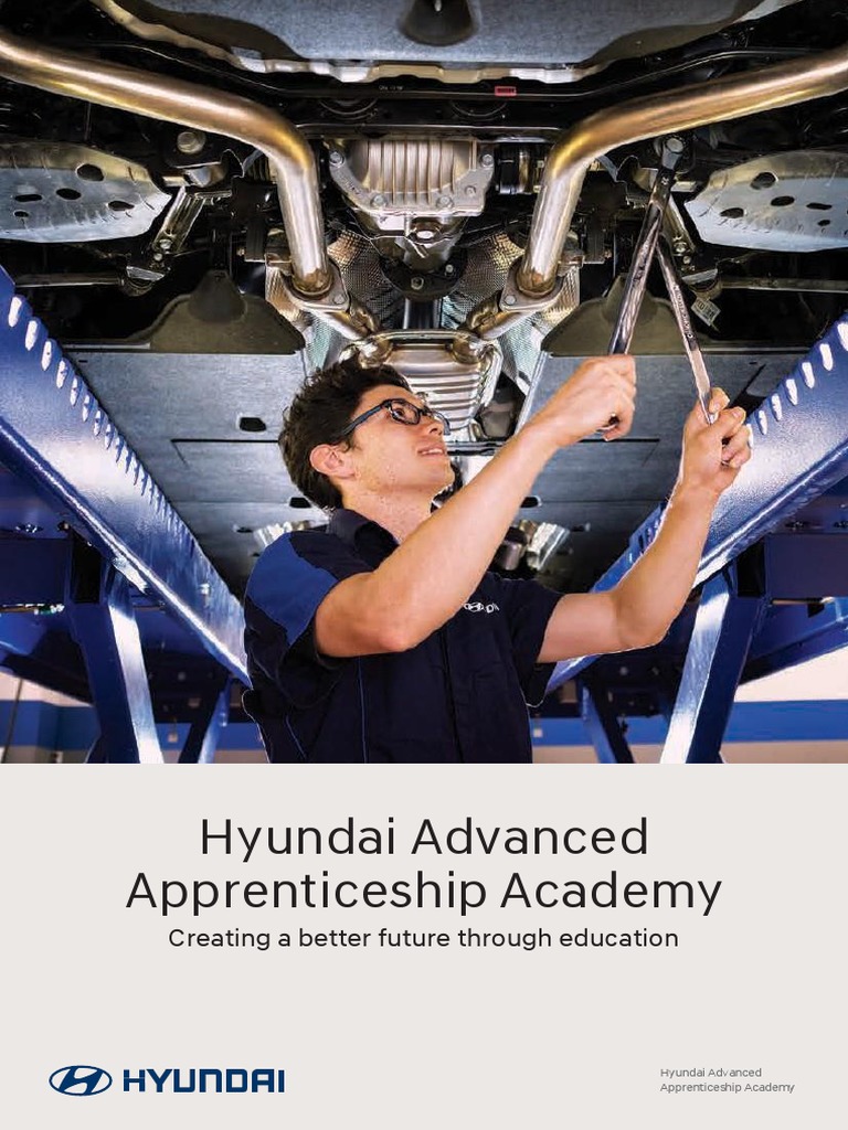 Hyundai Apprentice Brochure | PDF | Apprenticeship | Vocational Education