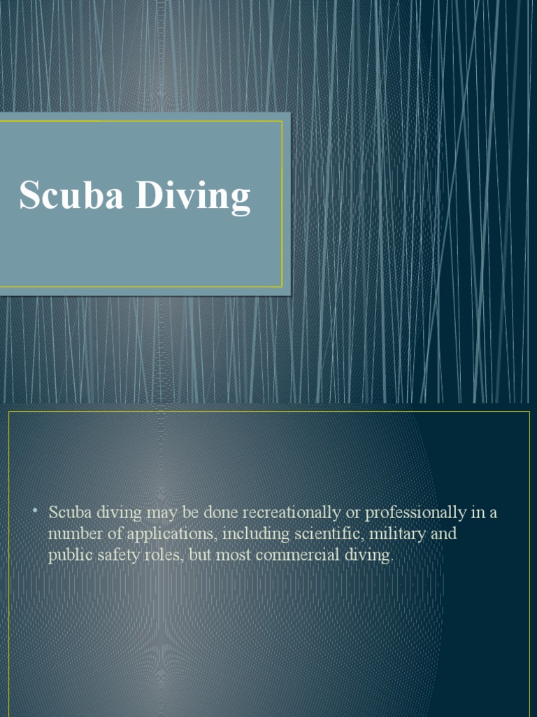 Scuba Diving Pdf