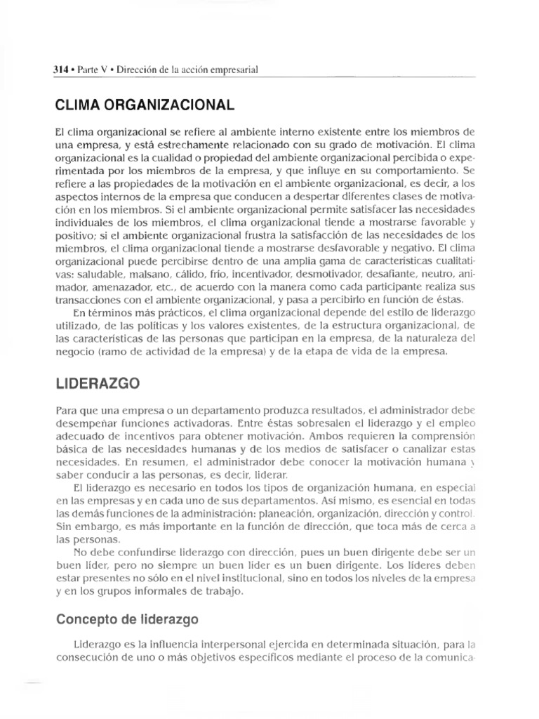 Liderazgo, Formal e Informal - Chiavenato | PDF