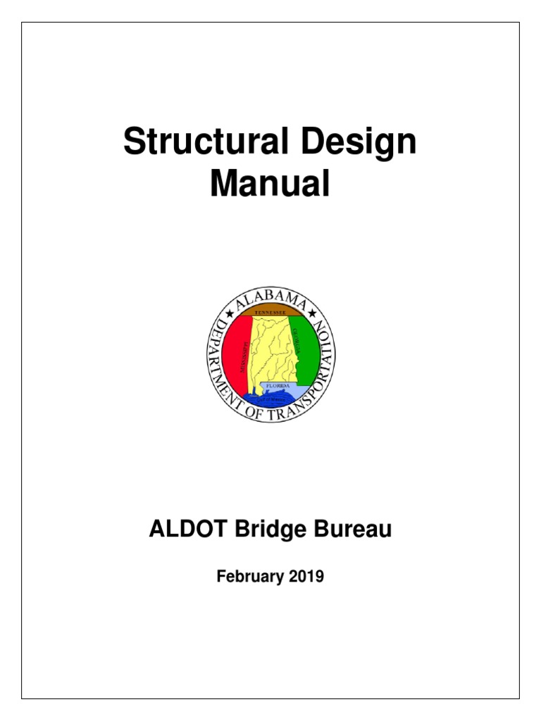 Structural Design Manual: ALDOT Bridge Bureau | PDF | Deep Foundation ...