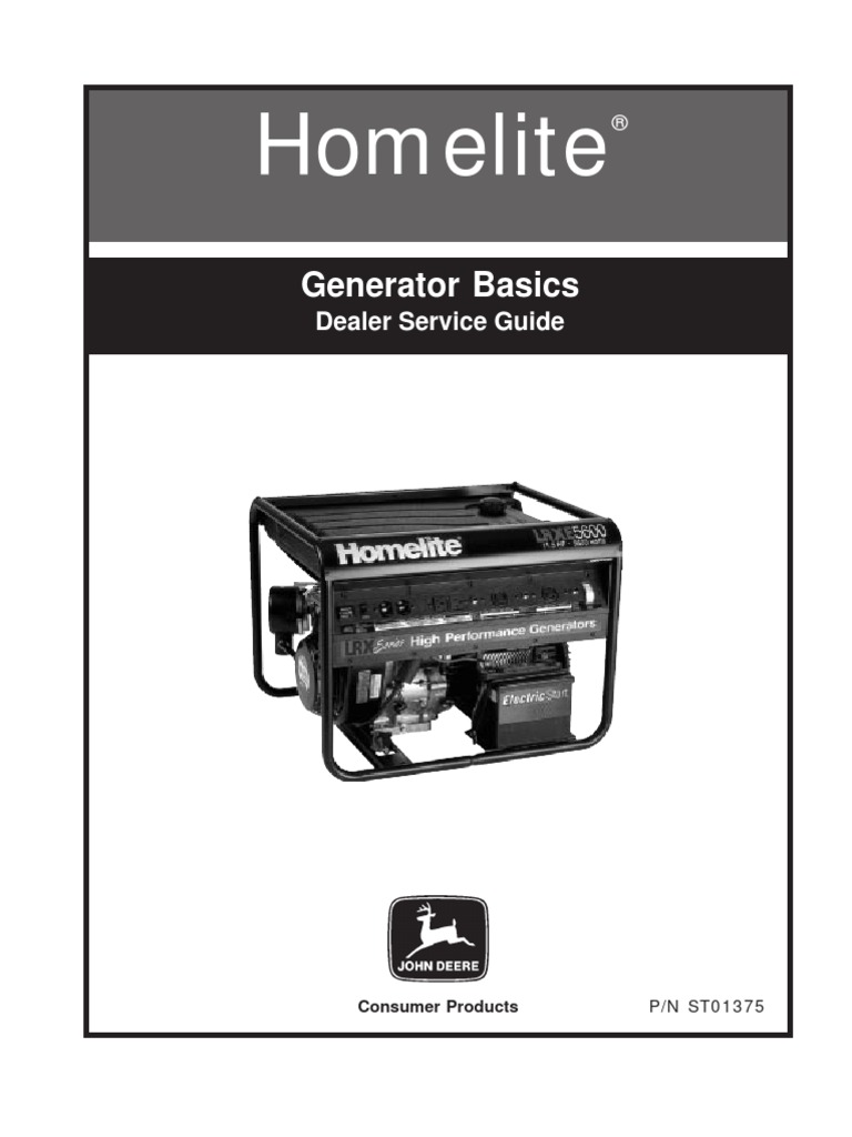 Generator Basics | PDF | Ion | Horsepower