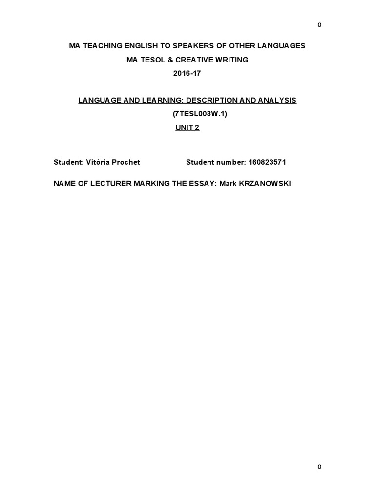 Stephen Krashens SLA Theories A Critical | PDF | Second Language ...