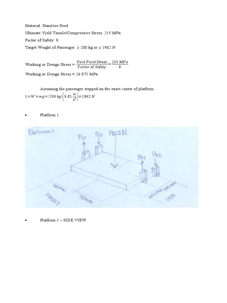 Yield Point Stress Factor of Safety | PDF | Building Engineering | Physics