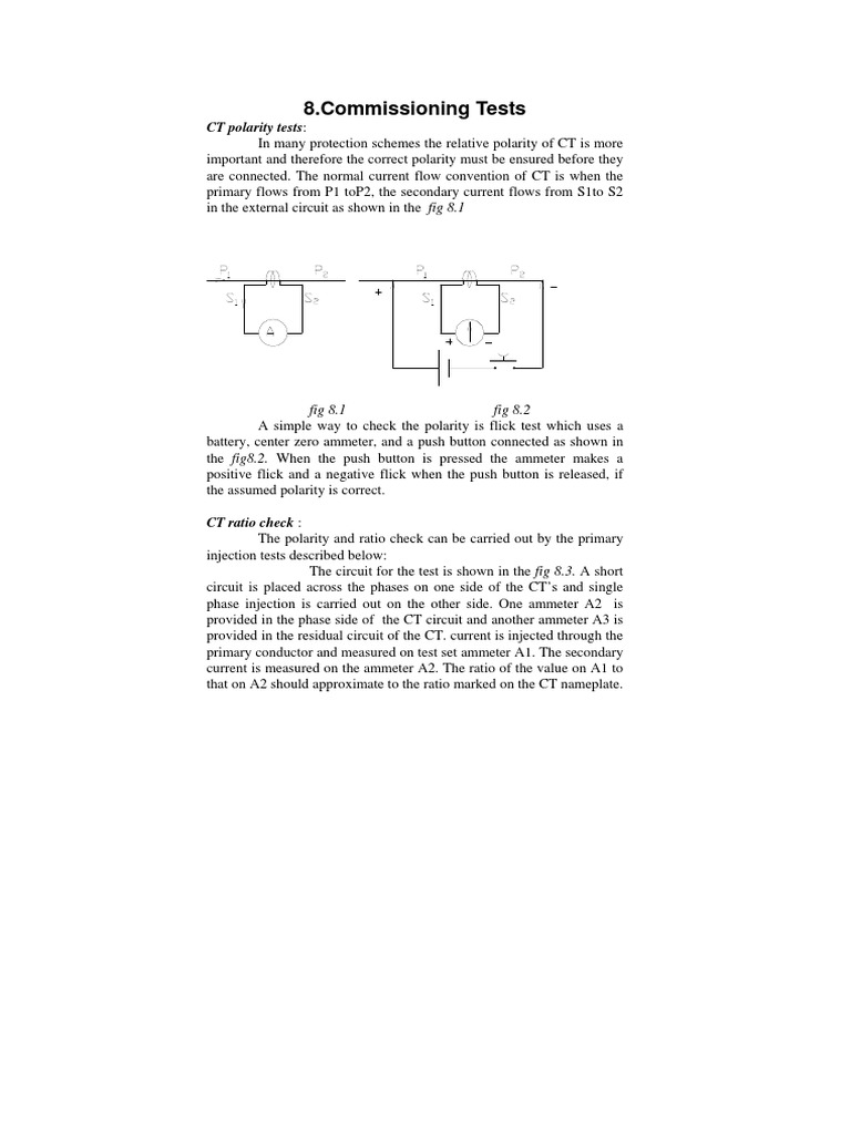 CT Polarity Test | PDF