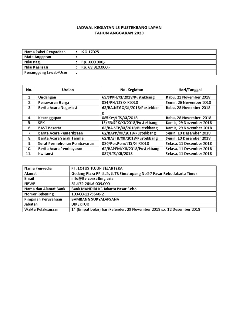 63 Training Review Dokumen ISo Rev | PDF