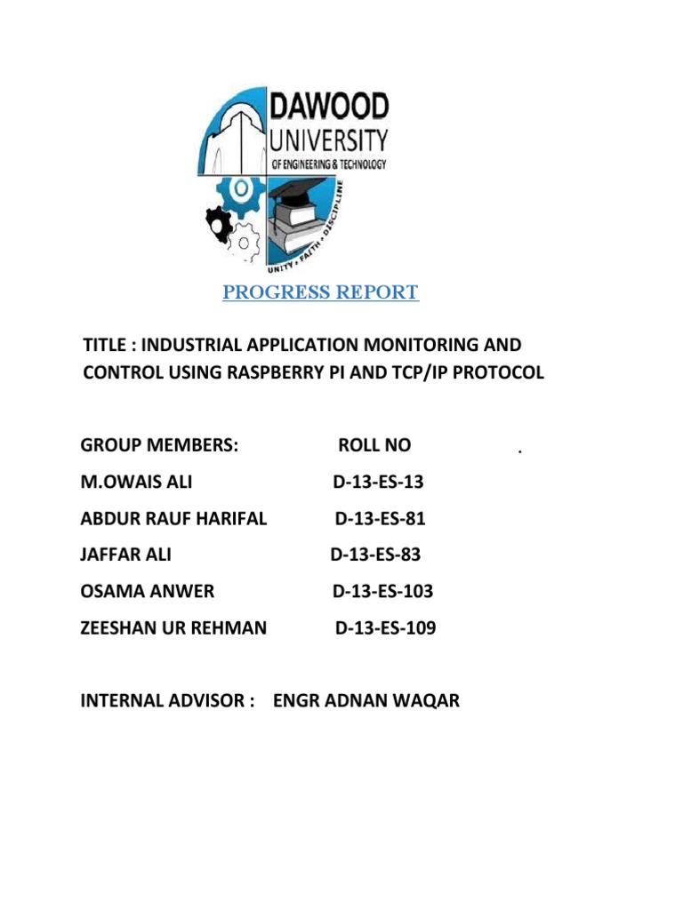 Progress Report | PDF | Raspberry Pi | System On A Chip