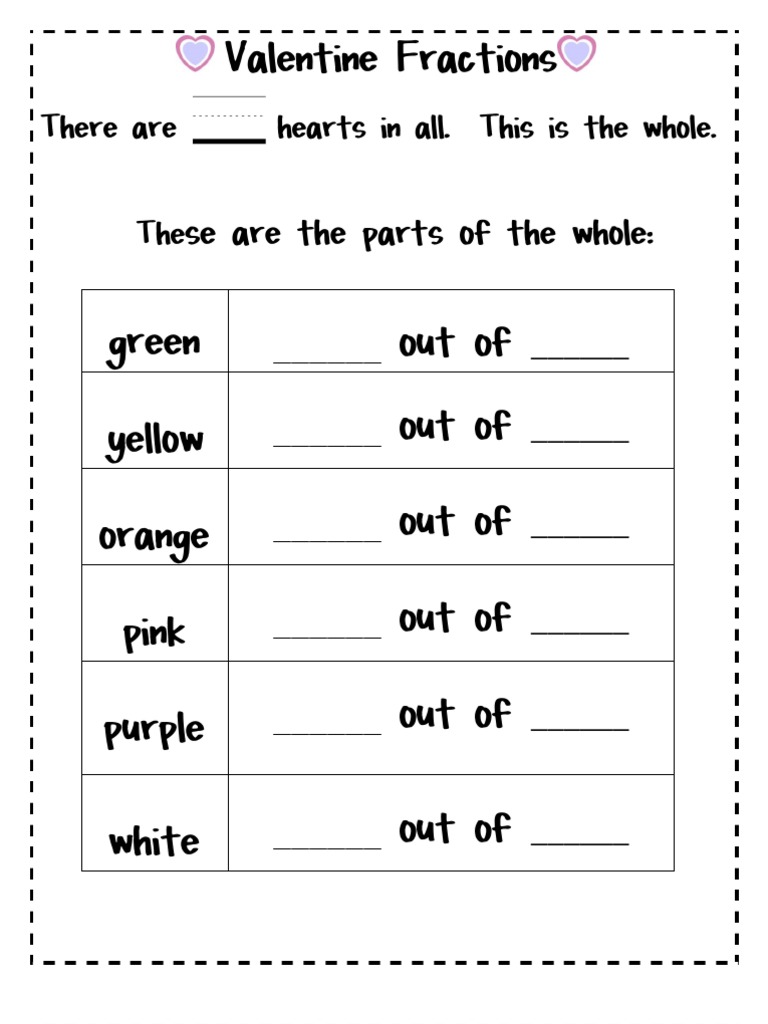 Valentine Fractions | PDF