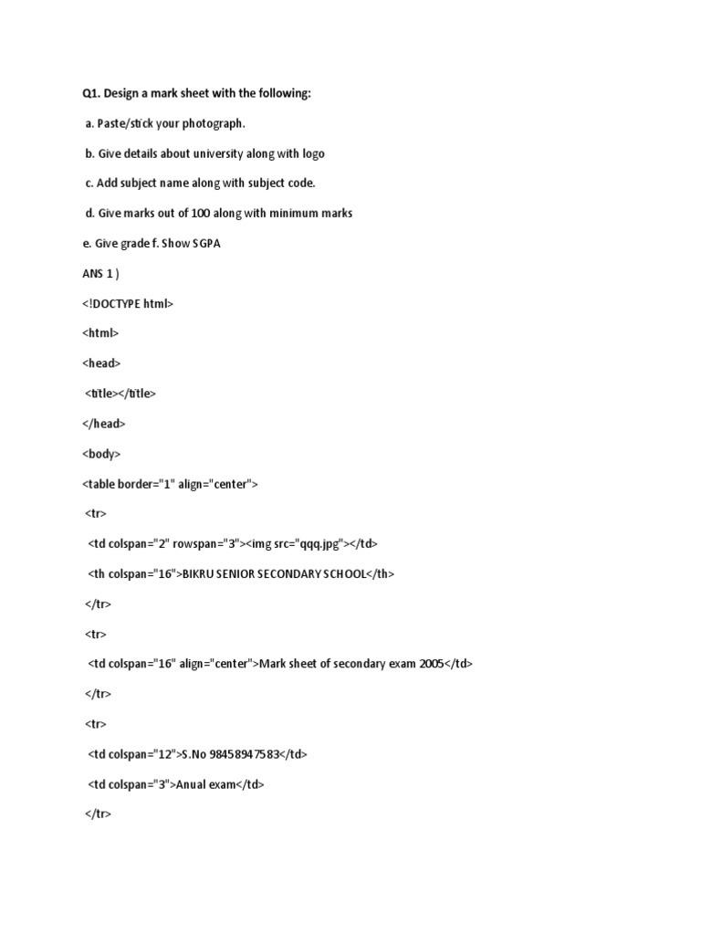 Web Designing Assignment by Jatin Kumar | PDF | Cascading Style Sheets | Html Element