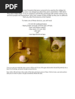 Flash Powder Preparation Guide | PDF