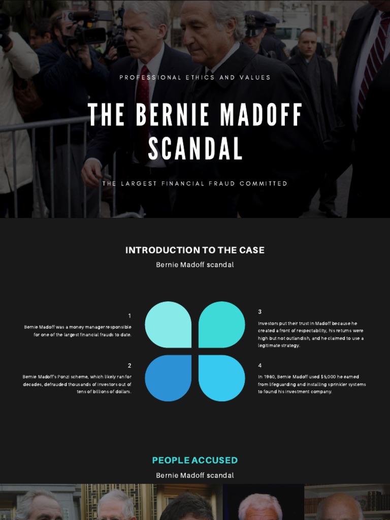 The Bernie Madoff Scandal | PDF | Ponzi Scheme | Investing