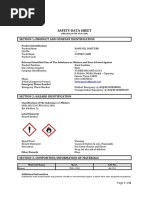 Bref - Fresh Boost - SDS | PDF | Dangerous Goods | Toxicity