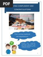 SOAL PG Dan KUNCI CONGRATULATION AND COMPLIMENT EXPRESSION | PDF