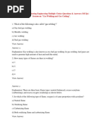 Welder Trade Test Questions and Answers | PDF | Welding | Construction