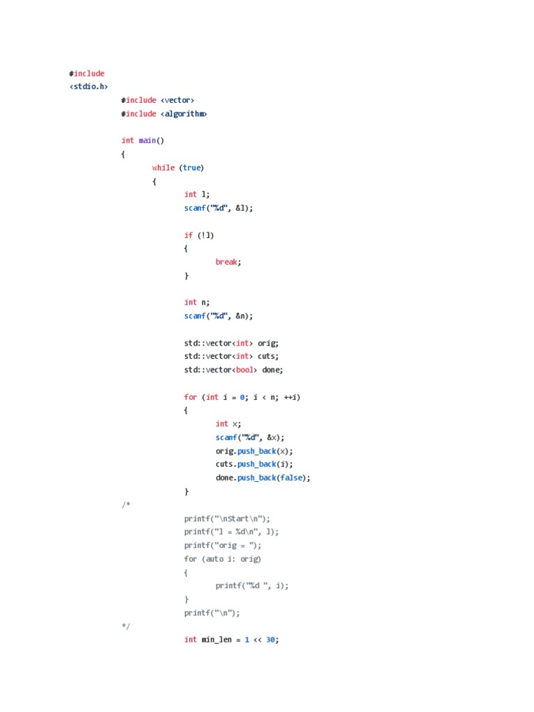 UVa Online Judge Problem 10003 Solution | Download Free PDF | Computer Programming | Computer ...