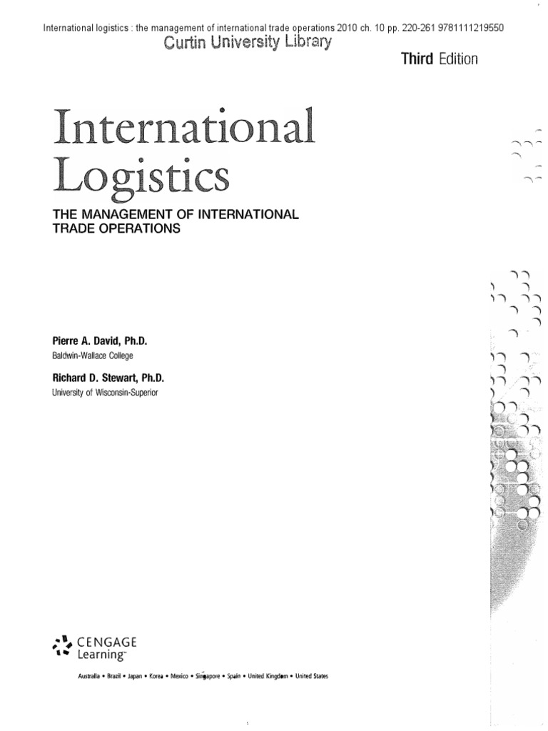 Third Edition: The Management of International Trade Operations | PDF ...