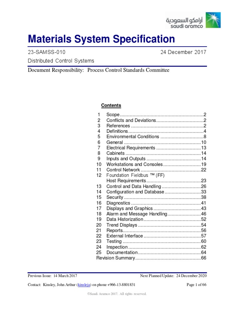 Materials System Specification | PDF | Scada | Thermocouple