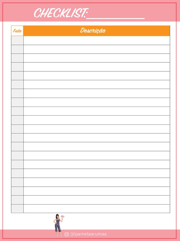 Checklist para tarefas diárias | PDF