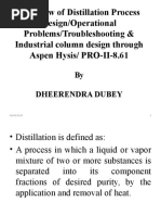 _Common_Distillation_Problems_and_Solutions | PDF | Distillation | Liquids