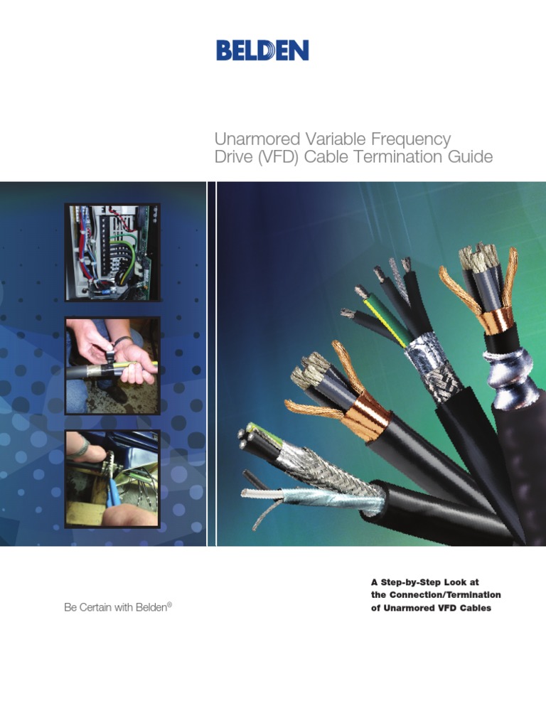 Unarmored Variable Frequency Drive (VFD) Cable Termination Guide | PDF