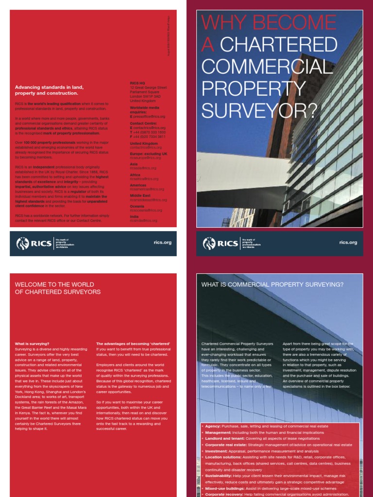 Why To Become MRICS | PDF | Business | Economies