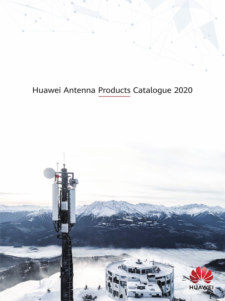 Huawei Antenna Product Catalogue 20200515 PDF | PDF | 4 G | Lte ...