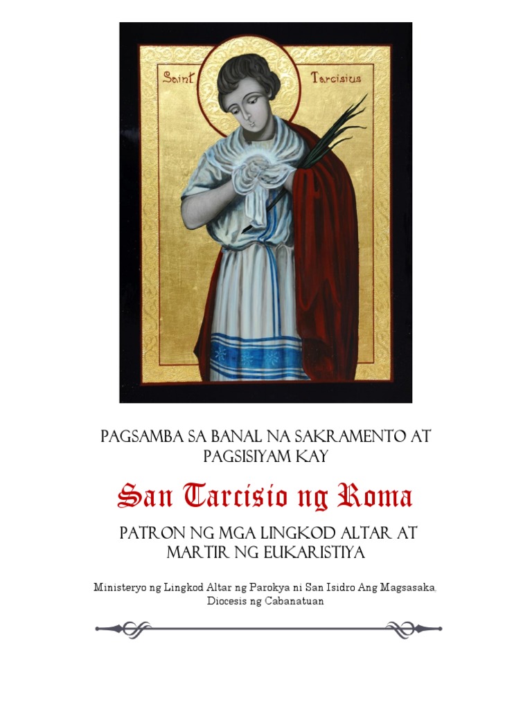 Pagsisiyam Kay San Tarcisio 2020 | PDF