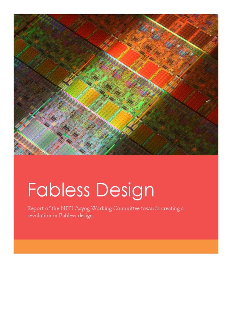Design in India - Fabless Chip Design-WhitePaper Aug 28'17 PDF | PDF ...