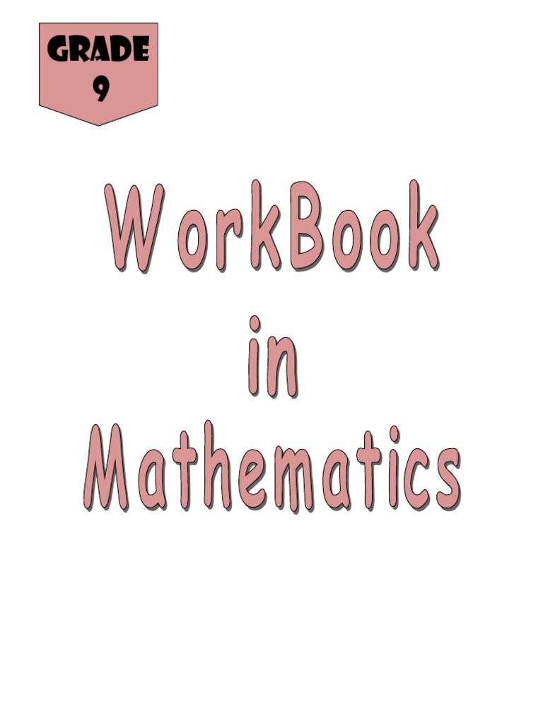 Grade 9 Workbook | PDF | Trigonometric Functions | Triangle