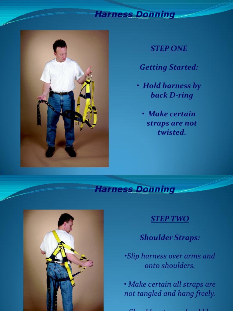 Langkah Menggunakan Full Body Harness | PDF
