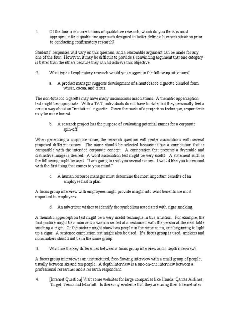 Docx | PDF | Qualitative Research | Interview