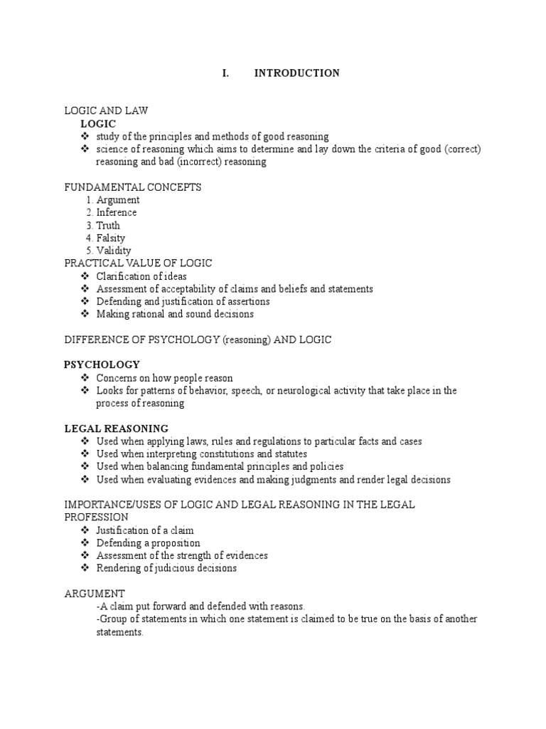 1A Group 1 To 6 Reporting Legal Techniques and Logic | Download Free ...