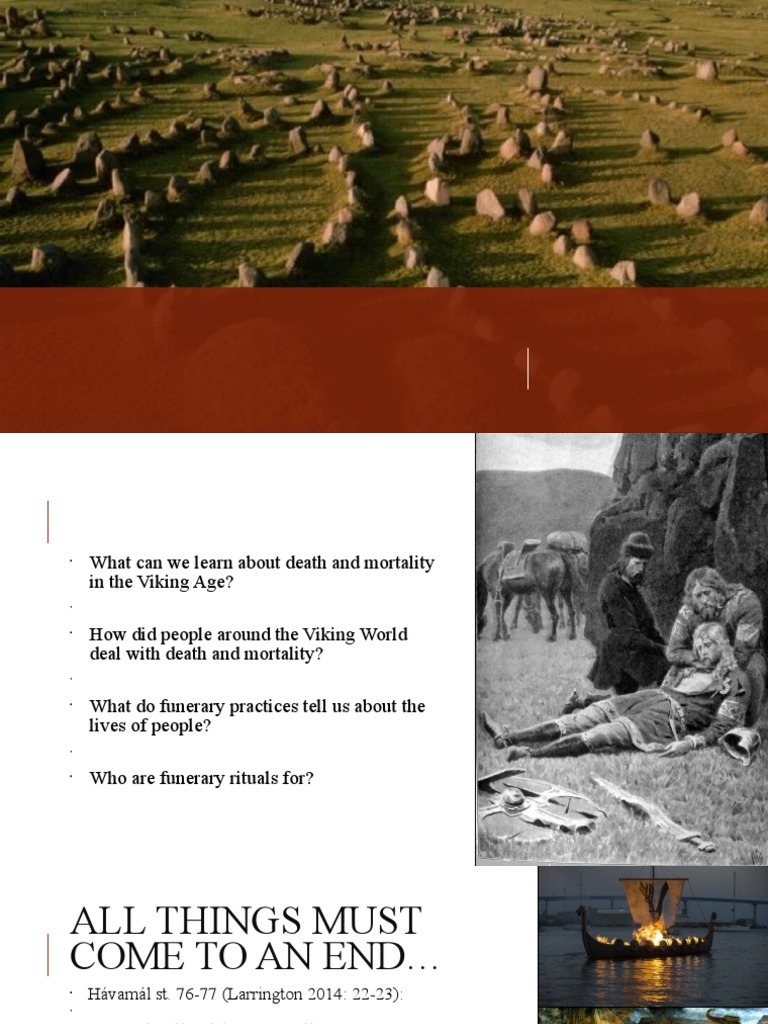 2018-19, The Viking World, Week 8, Death and Dying in The Viking Age ...