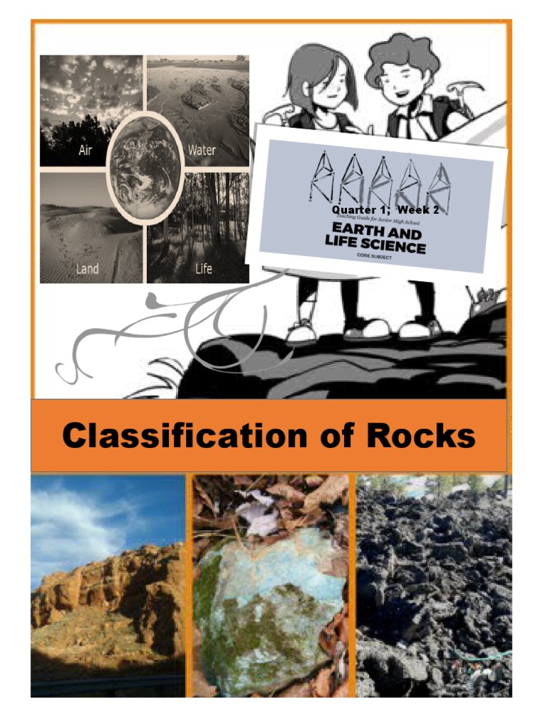 Classification of Rocks: Quarter 1, Week 2 | PDF | Rock (Geology ...