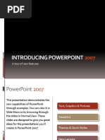 PowerPoint 2007 Features Guide | PDF | Microsoft Office | Microsoft Power Point