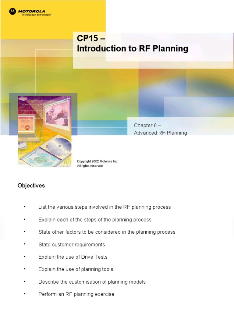 CP15 - Introduction To RF Planning | PDF | Business