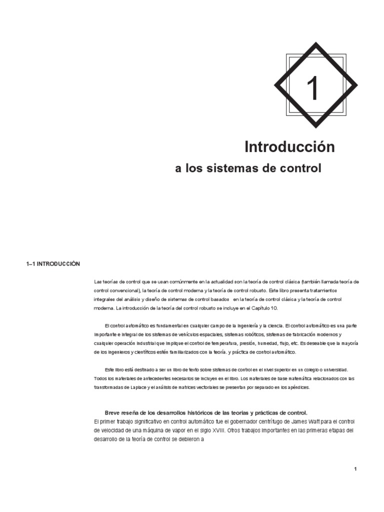 INTRO Modern Control Engineering 5th Edition .En - Es PDF | PDF ...