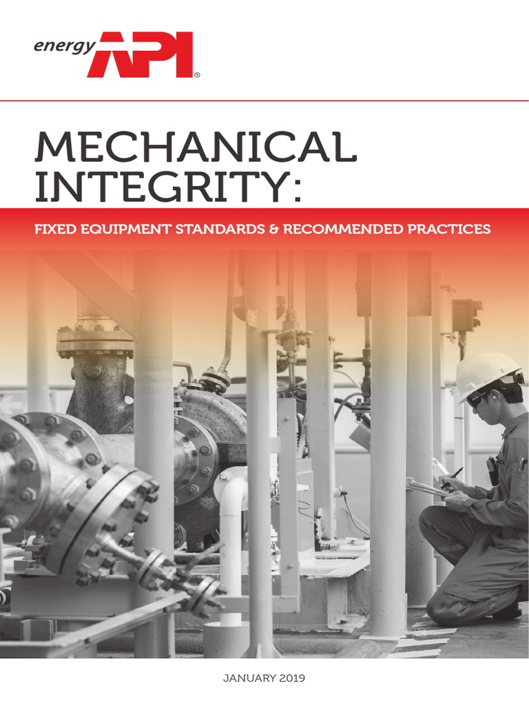 Mechanical Integrity:: Fixed Equipment Standards & Recommended ...